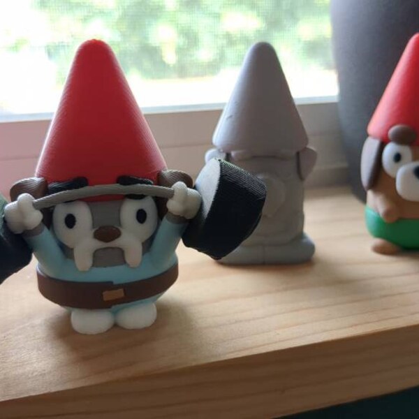 Gerald & Hecuba Gnome Figurines From Bluey TV Show - Etsy