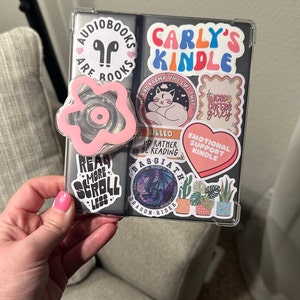 In My Kindle Era Pink Sticker, Bookish Sticker, Cute Book Sticker ...