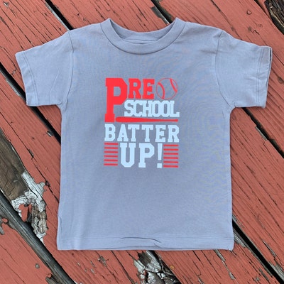 Preschool Batter up Svg Dxf Eps Png Cutting Files for Silhouette Cameo ...