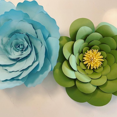 Paper Flowers Molding Mat & Shaping Tool Set, Flower Shaping Kit and ...