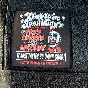 Captain Spaulding Patch House of 1000 Corpses Patch Horror Patch Fried ...