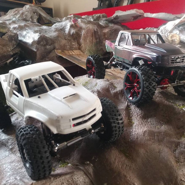 4runner Inspired 1/18 Scale Body for Trx4m (162mm Only). 3D Printed - Etsy