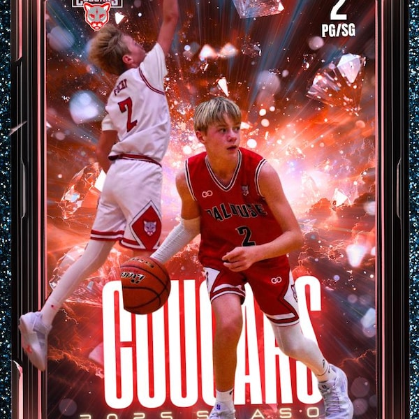 Custom Trading Cards Canva Template Custom Sport Cards Kids Sport Card ...