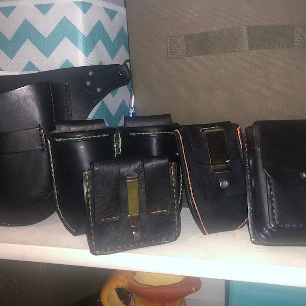 Tool Belt Pattern - Leather DIY - Pdf Download - Hip Bag - Video ...