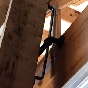 BLACK Ladder Hardware Kit Makes Your Ladder STAND UP - Etsy