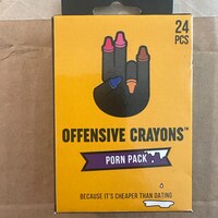 Offensive Crayons: Pot Pack, Funny Gag Gift, Sarcastic, Humor, Gag Gift, Birthday , Office ...