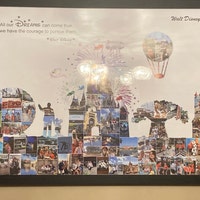 Shooting Star Castle Photo Collage Wall Art Home Decor Digital ...