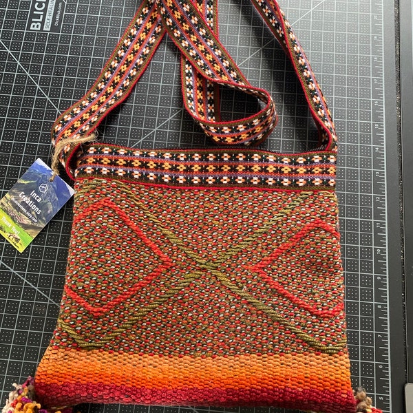 Various Patterns and Colors Peruvian Handmade Tote Bag Purse - Etsy