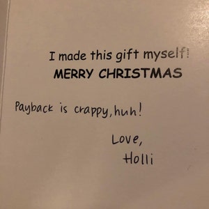 Personalized Pooping Dog Funny Christmas Card 2 - Etsy