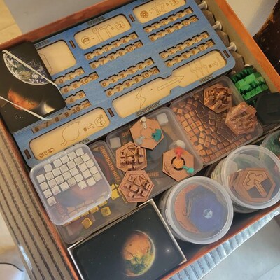 Terraforming Mars Player Boards With Color - Etsy