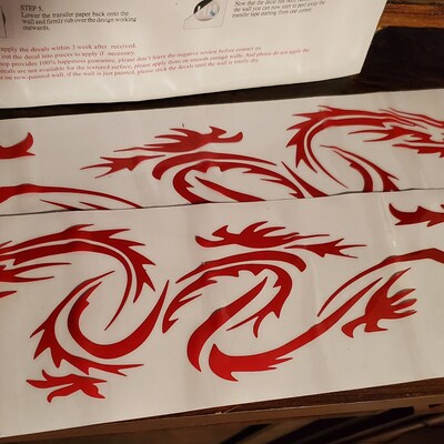 Dragon Car Decals , Fire Car Stickers, Decals for Car , Motorcycle ...