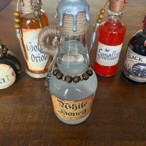 Final Fantasy Inspired HOLY WATER Potion Bottle With Magical Swirling ...