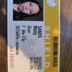 Agents of S.H.I.E.L.D. Agent ID Badge Prop Replica Set, Individual OR ...