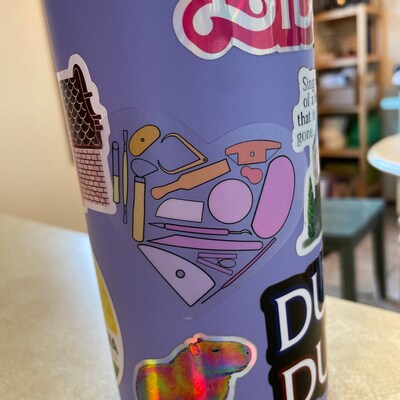 Pottery is for Lovers Vinyl Sticker Pottery Sticker Ceramic Sticker ...