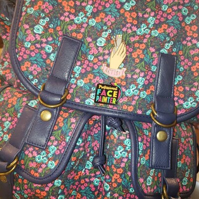 Professional Face Painter Enamel Pin - Etsy