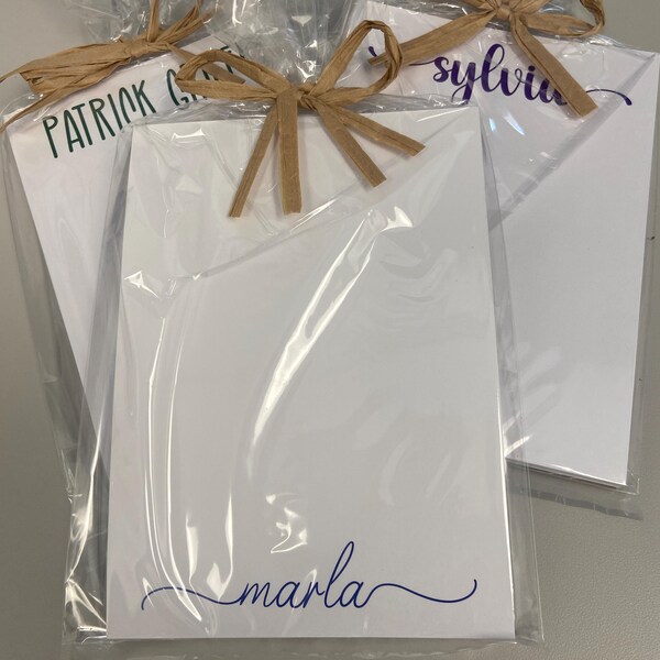 Personalized Note Pad | Writing Pad | Monogram Notepad | Teacher Gifts ...