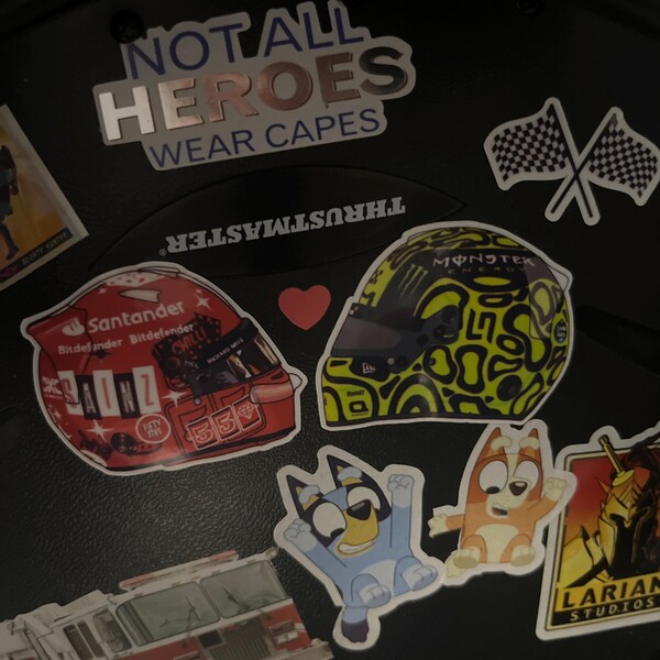 Waterproof Vinyl Sticker F1 Driver Lando Norris Hungarian Grand Prix ...