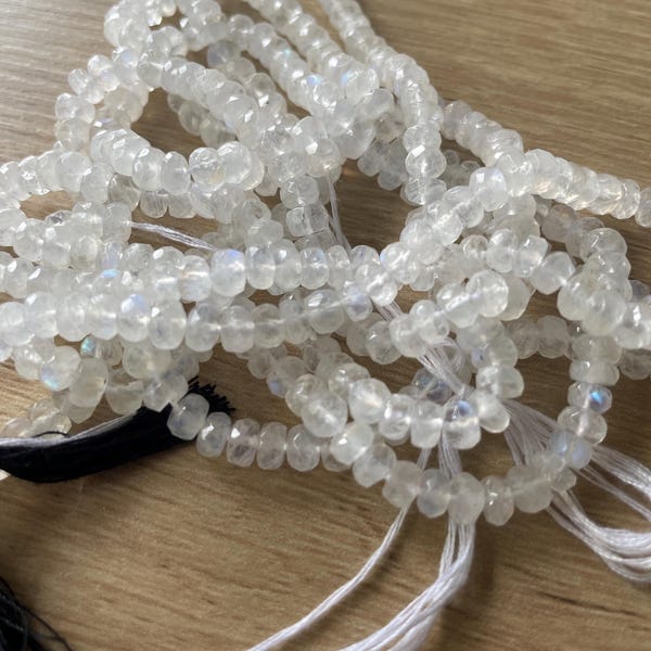 Natural Brazil Amethyst Beads, Faceted Rondelle Beads, 5mm Amethyst ...