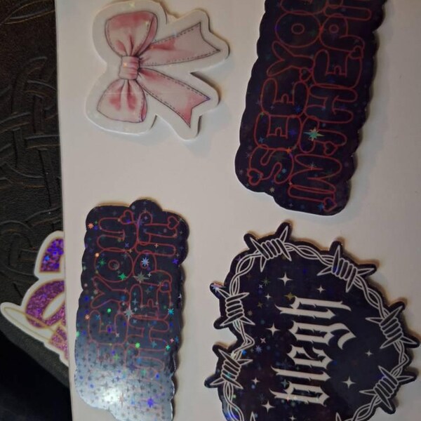 Blegh Heart Car Decal Emo Metalcore Sticker Cute Gothic Vinyl Decal Alt ...