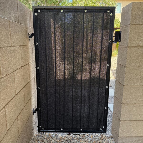 Custom Gate Privacy Screen Panel-shade & Privacy Barrier for Gate ...