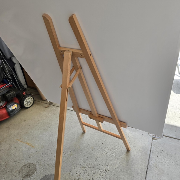 Black Table Easel: 22" Solid Wood Sign Display (8x10 to 18x24) - Etsy