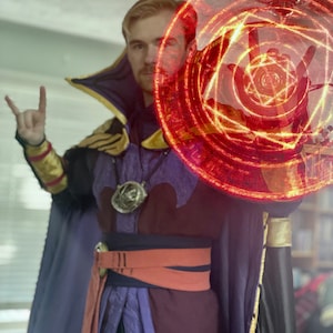 Fire Bending Anime Power Cosplay 3D Holographic Handheld Projector Fan ...