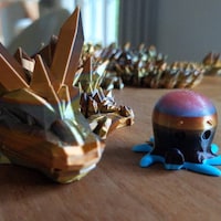 3D Printed Flexi Ball Python Snake - Etsy