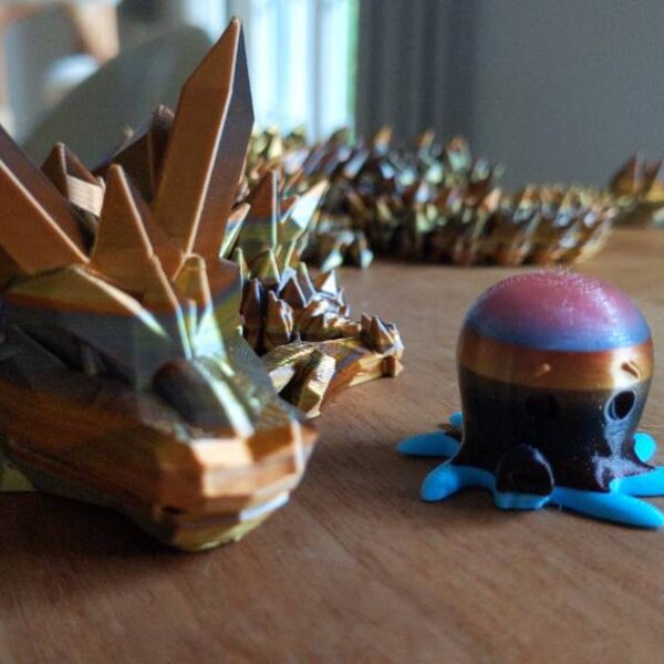 3D Printed Flexi Ball Python Snake - Etsy