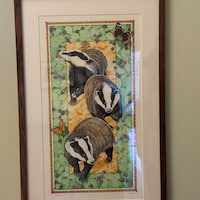 Solid Walnut Canvas Float Frame - Etsy UK