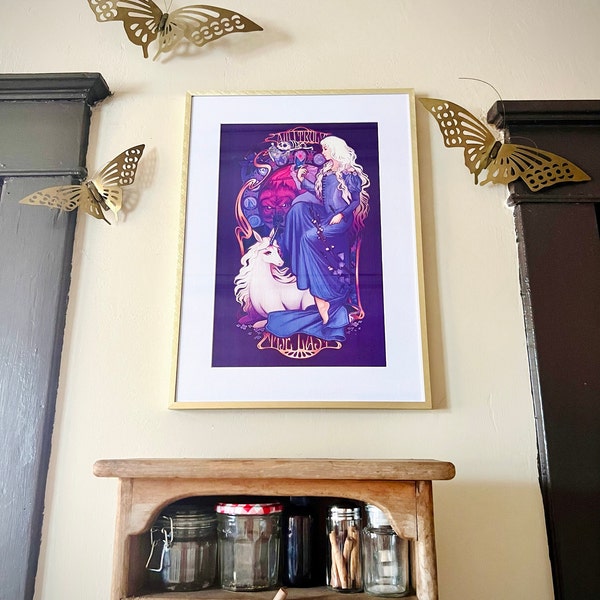 The Labyrinth's Sarah Poster Print - Etsy