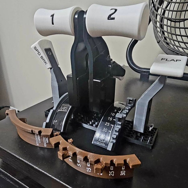 737 V2 Throttle Set for Honeycomb Bravo, Flight Simulator - Etsy
