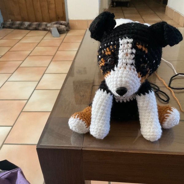 Aussie Puppies Crochet Pattern: Australian Shepherd, Dog Bed, Bone ...