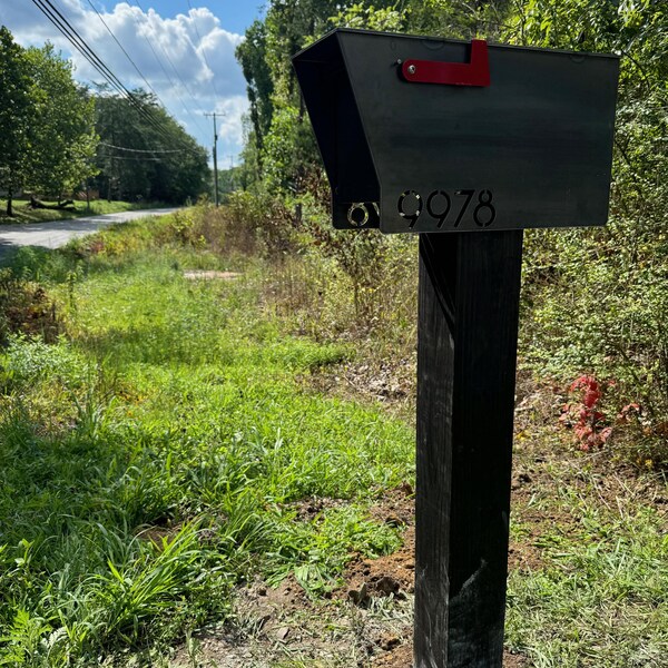 Custom Modern Mailbox - Etsy