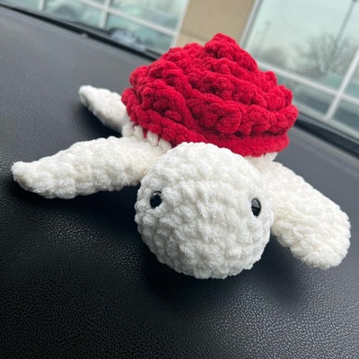 Rose Turtle Crochet Pattern PDF Download, Beginner Friendly Amigurumi ...