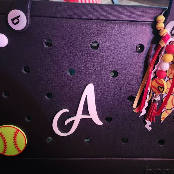 Softball Mom, Softball Bag Charm, Softball Stanley Tag, Softball ...