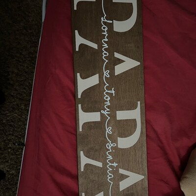 Papa Fathers Day Gift Papa Sign Gift for Papa Rustic Sign for Papa Gift ...