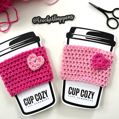 PRINTABLE Cup Cozy Display Inserts Digital PDF Coffee Sleeve Insert ...