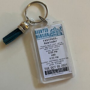 Six Broadway Musical Ticket Keychain | Etsy