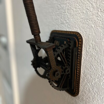 Wooden Steampunk Light Switch Unique Gift Industrial Light - Etsy