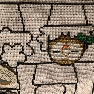 Pokemon Florist Pattern Modern Colourful Cross Stitch Digital PDF ...