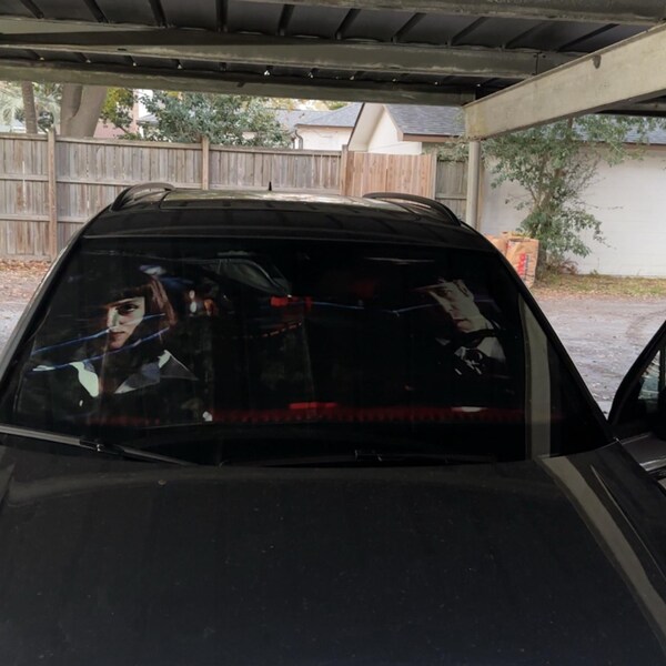 Lion King Car Sun Shade | Scar Shenzi, Banzai, and Ed Car Sunshade ...