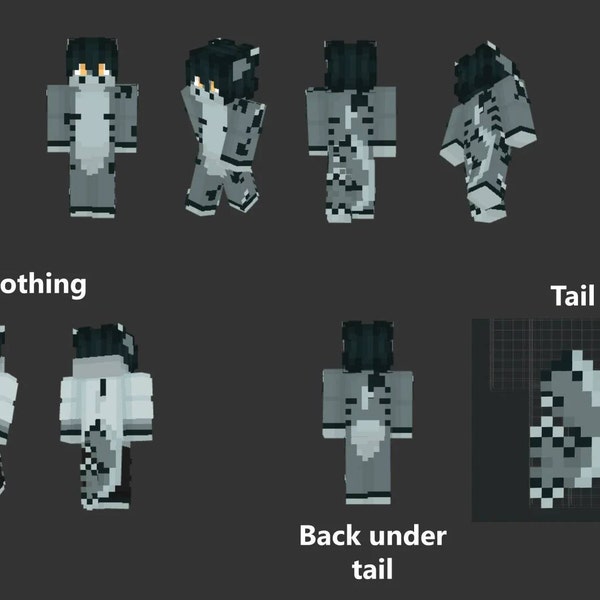 Custom Minecraft Skin - Etsy