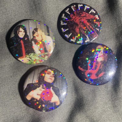 My Chemical Romance Three Cheers for Sweet Revenge Themed 32mm Pins - Etsy