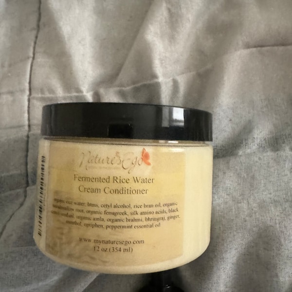 Fermented Rice Water Cream Conditioner (black Cumin Seed, Ayurvedic ...