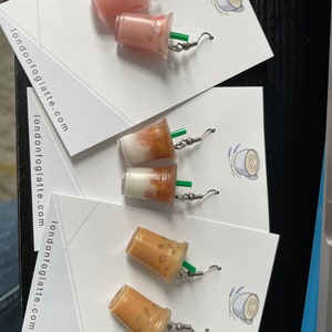 Boba Keychains Dalgona/sea Salt Series Bubble Tea Keychain | Etsy UK