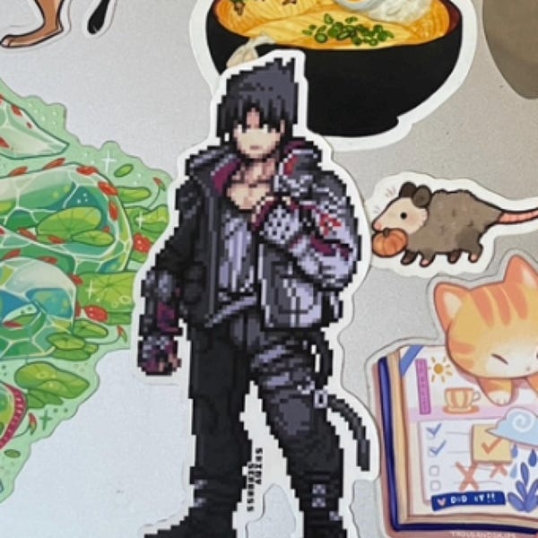 Tekken 8 Pixel Art Stickers Reina Lili Jin Kazama King Kazuya Mishima ...
