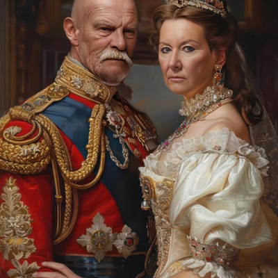 Custom Mafia Couple Portrait From Photo. Personalized Gift for Couple ...