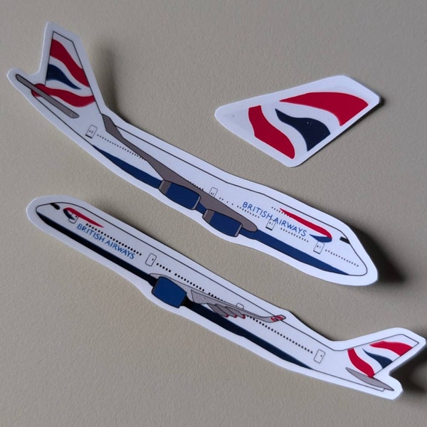 Qantas A380 Airplane Sticker | Decal for Laptop, Suitcase, Water Bottle ...