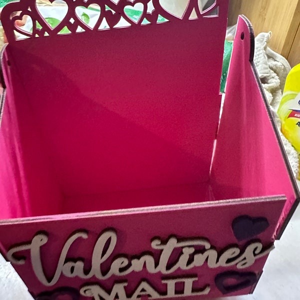 Valentines Day Box | Customized Party Box | School Party Exchange - Etsy