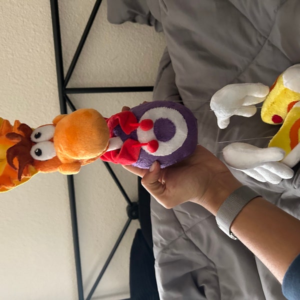 Rayman From the Series Rayman Plush Toy 11.1" (28 Cm) Handmade Soft Toy ...